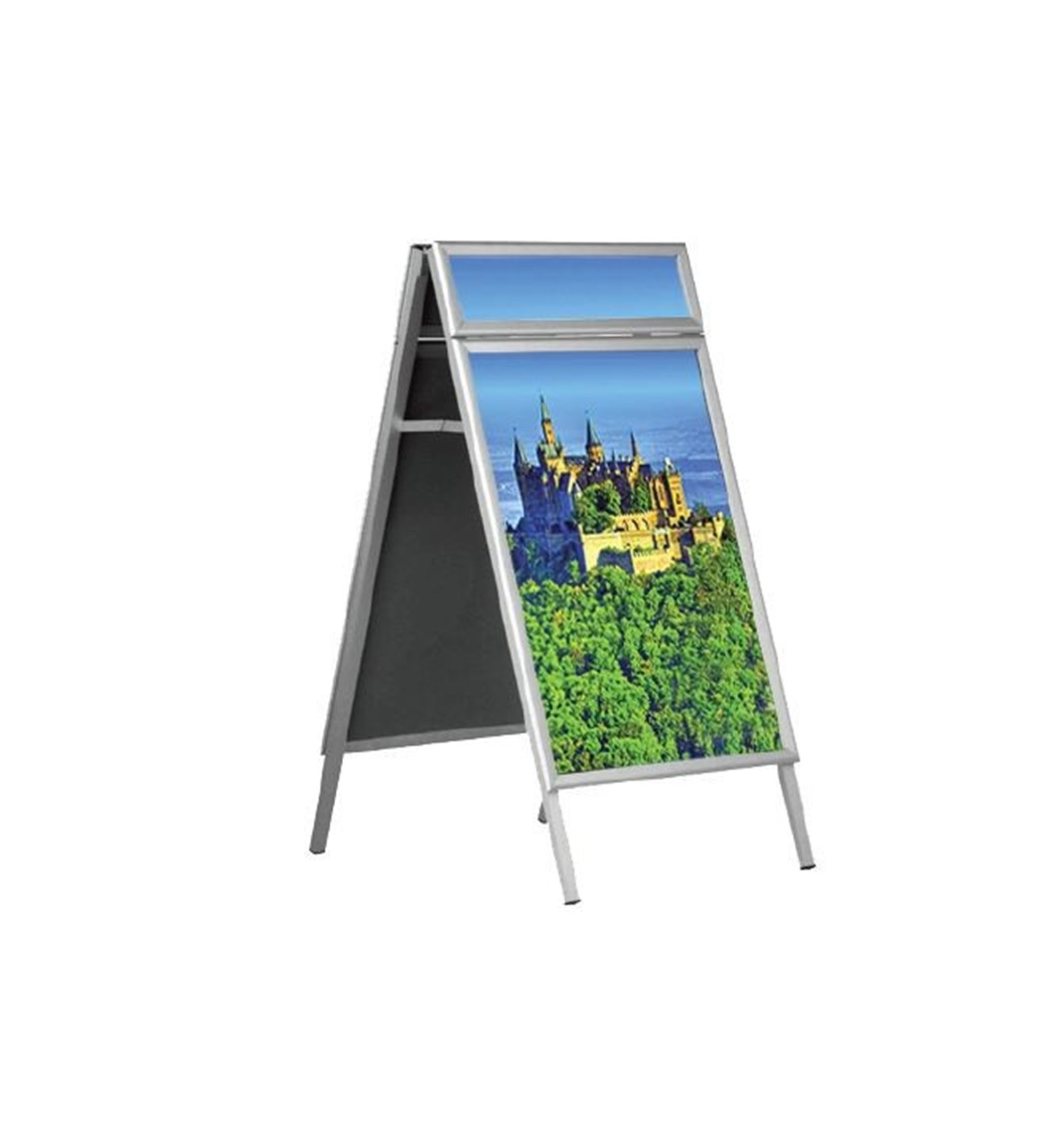 Foldable people stopper with header from bestore.ro at bestore.ro